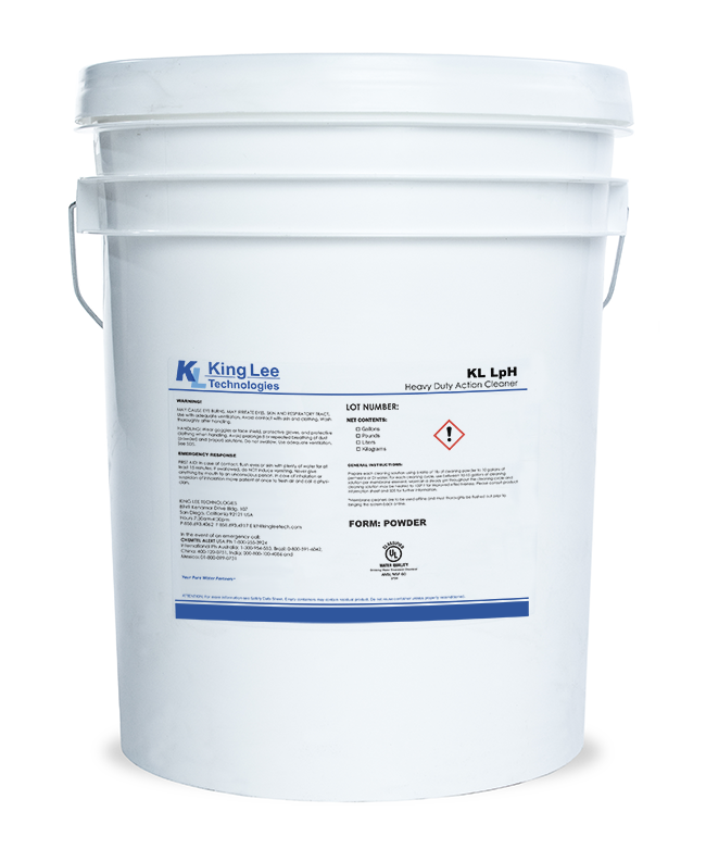 Recommended RO Membrane Cleaners for Pretreat Plus Gypsum Concentrate